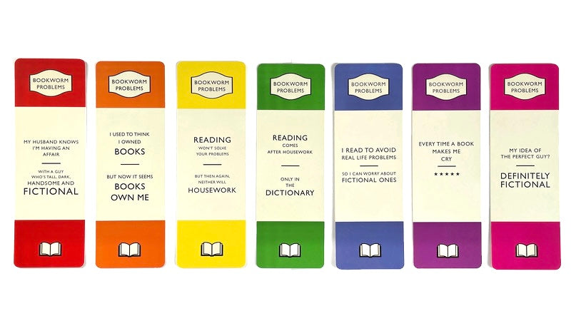 Bookworm Problems Vintage Classics Edition Bookmarks Complete Set ...